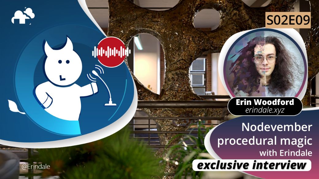 Nodevember Procedural Magic With Erindale.xyz: Episode 9 | GarageFarm.NET