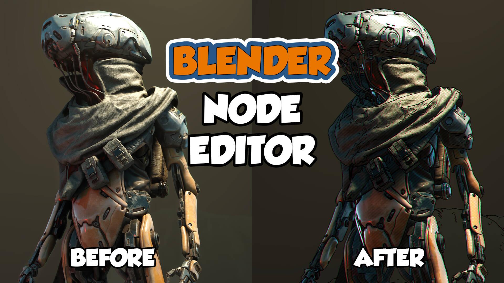 How to recreate the Spider-Verse look in Blender Node Editor