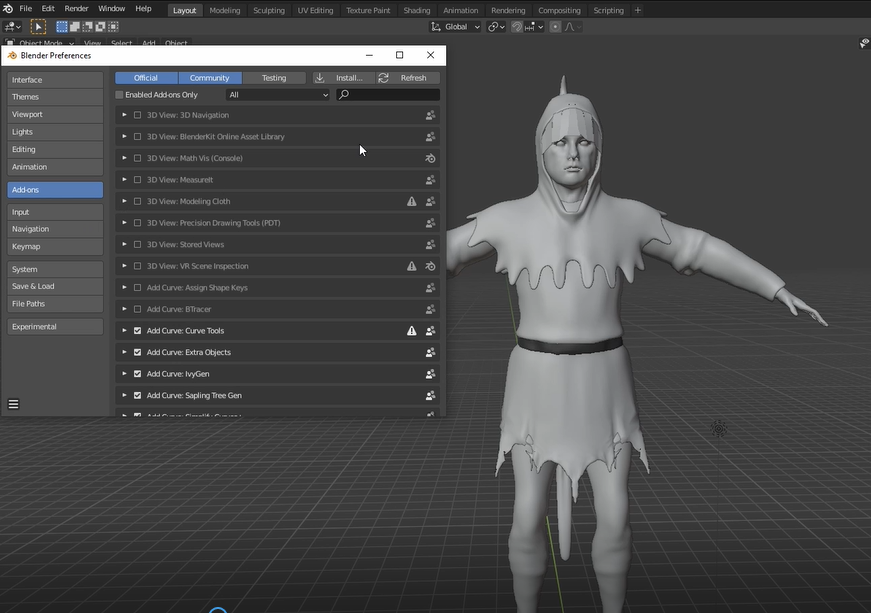 Mixamo, Auto Rig Pro로 Blender에서 모션 캡처 작업하는 방법