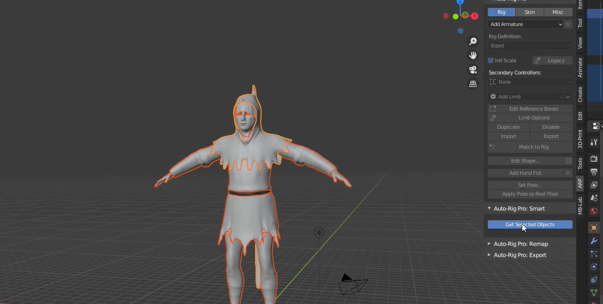 Mixamo, Auto Rig Pro로 Blender에서 모션 캡처 작업하는 방법