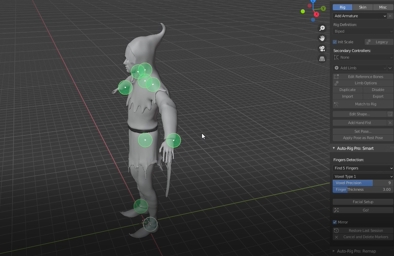 Mixamo, Auto Rig Pro로 Blender에서 모션 캡처 작업하는 방법