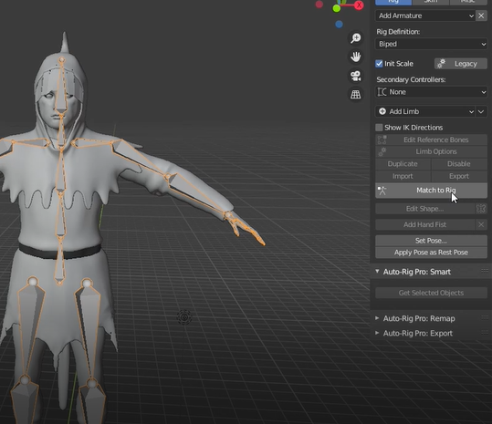 Mixamo, Auto Rig Pro로 Blender에서 모션 캡처 작업하는 방법