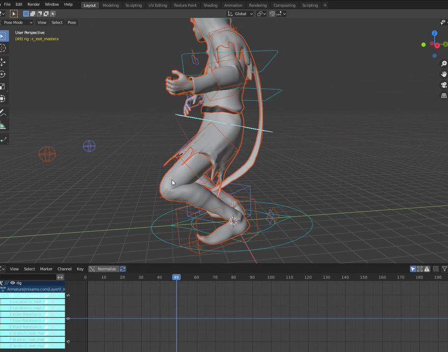 Mixamo, Auto Rig Pro로 Blender에서 모션 캡처 작업하는 방법