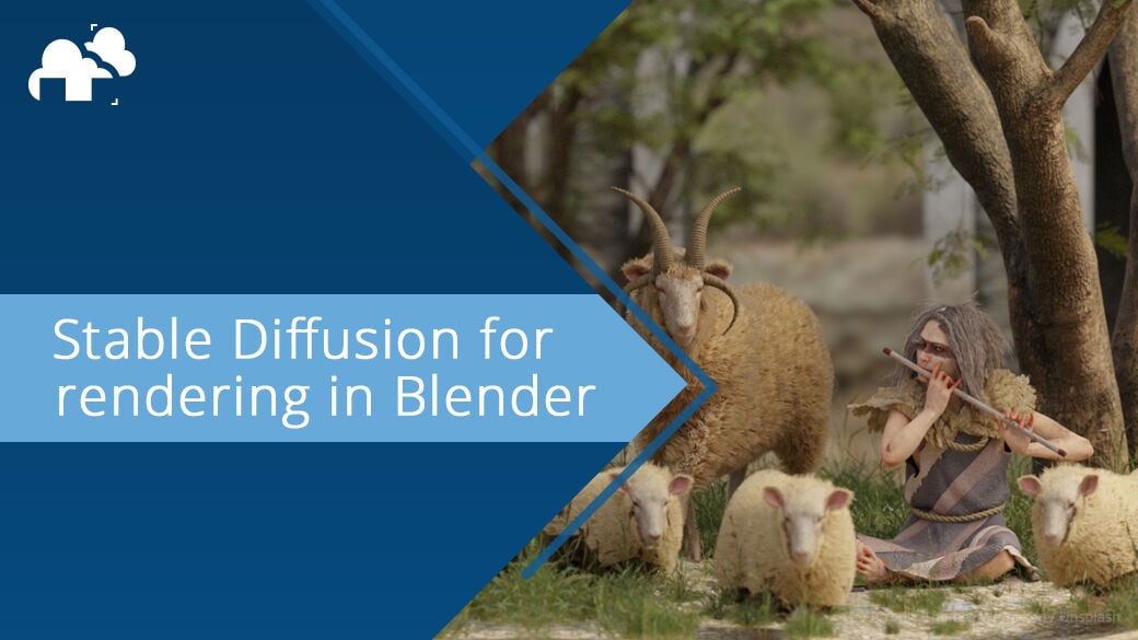 Blender에서 렌더링을 위한 Stable Diffusion 활용 방안