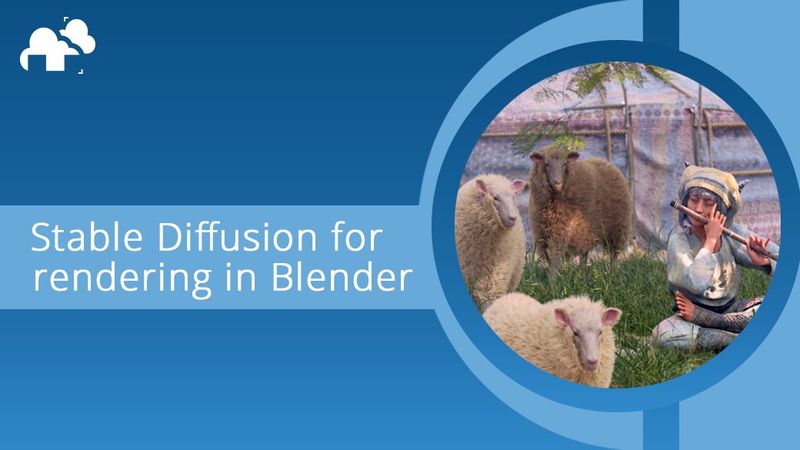 Stable Diffusion for rendering in Blender