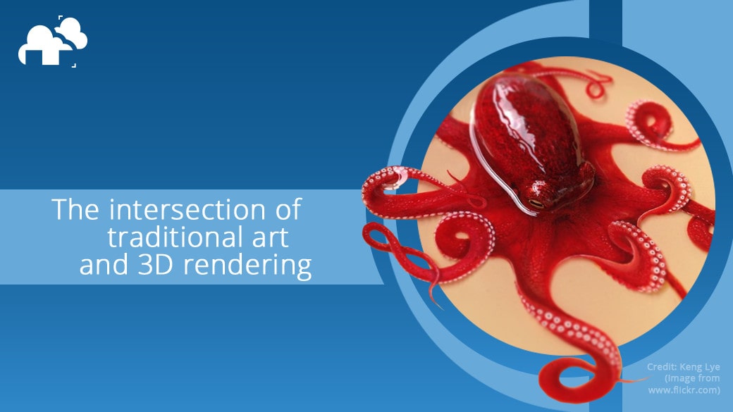 The intersection of traditional art and 3D rendering