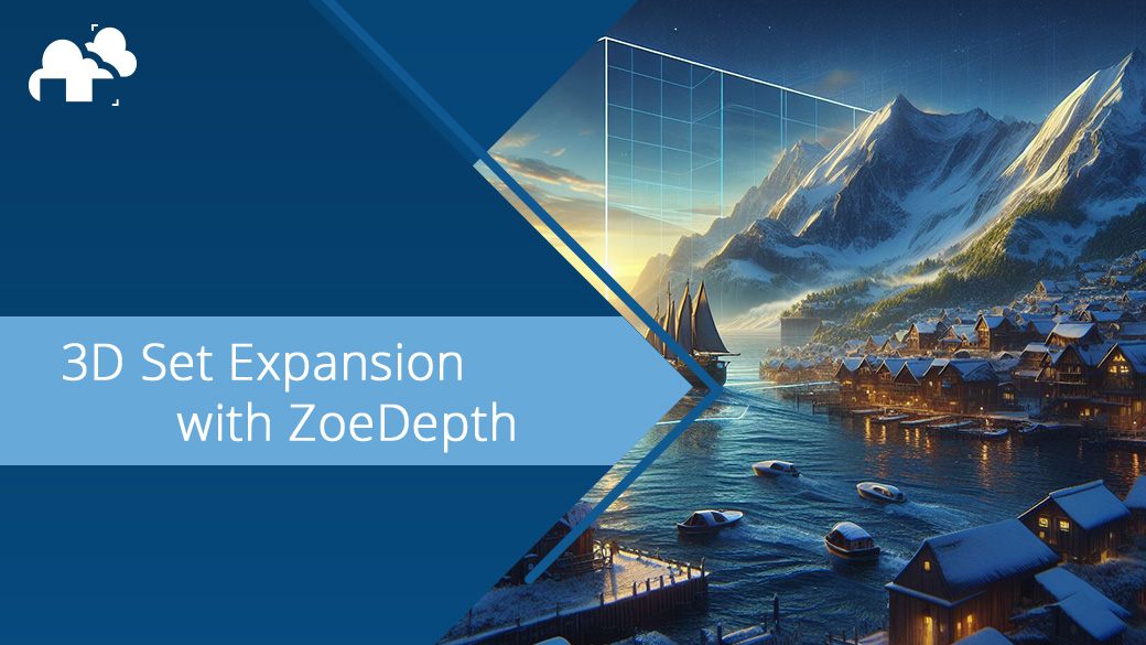 ZoeDepth: AI for 3D Matte Paintings and Set Extensions