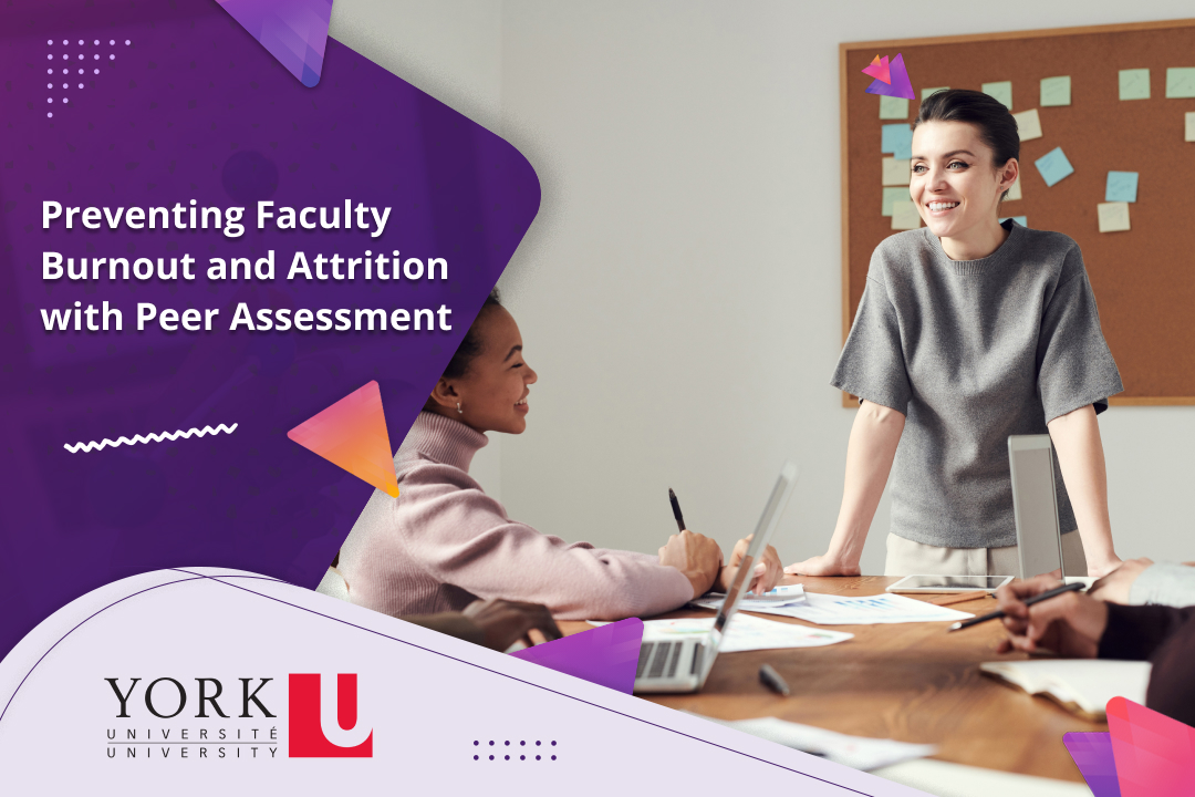 Preventing Faculty Burnout and Attrition with Peer Assessment