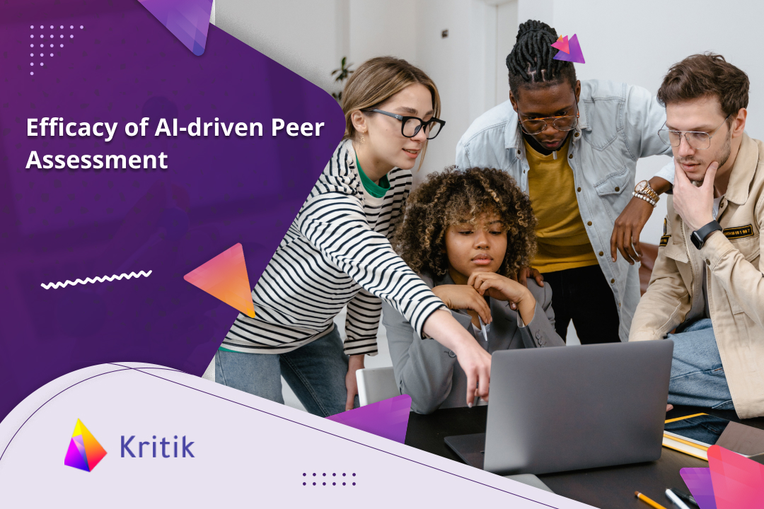 Efficacy of AI-driven Peer Assessment