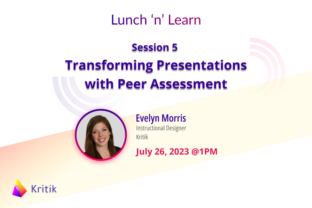 Part 5: Transforming Presentations with Peer Assessment