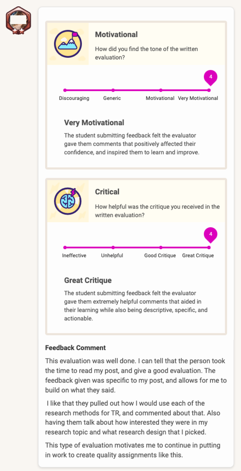 Kritik Customer Stories - Kevin McGinniss: Using Peer Assessment to ...
