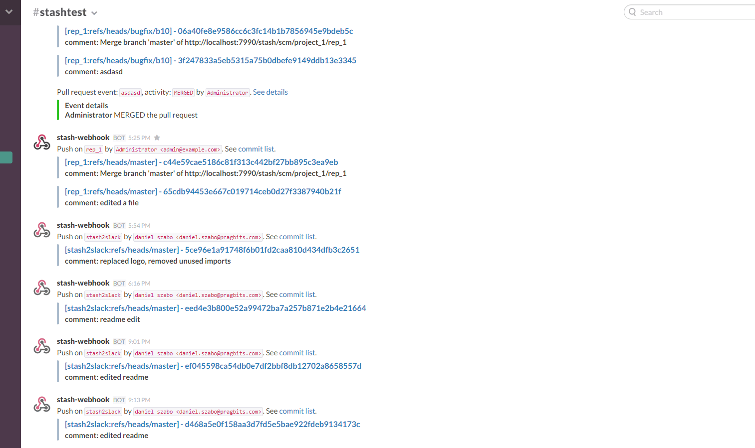 Slack notification for Bitbucket | Move Work Forward