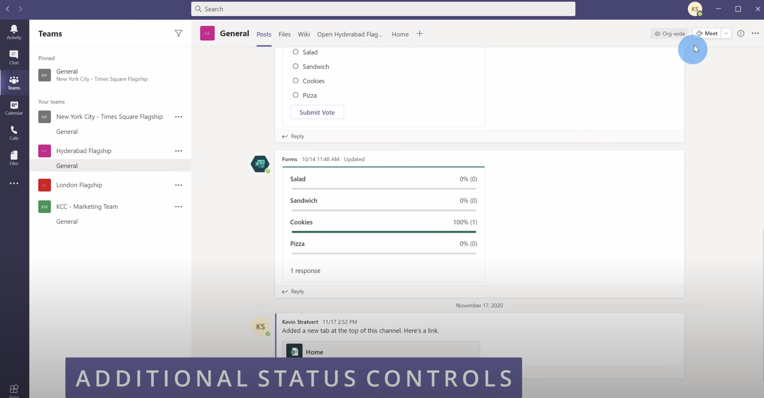 Top 12 new features of Microsoft Teams