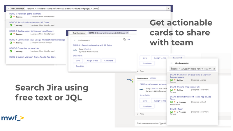 Microsoft Teams Jira Connector | Move Work Forward