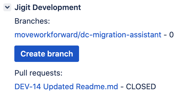 Jira Development Panel for GitHub and GitLab