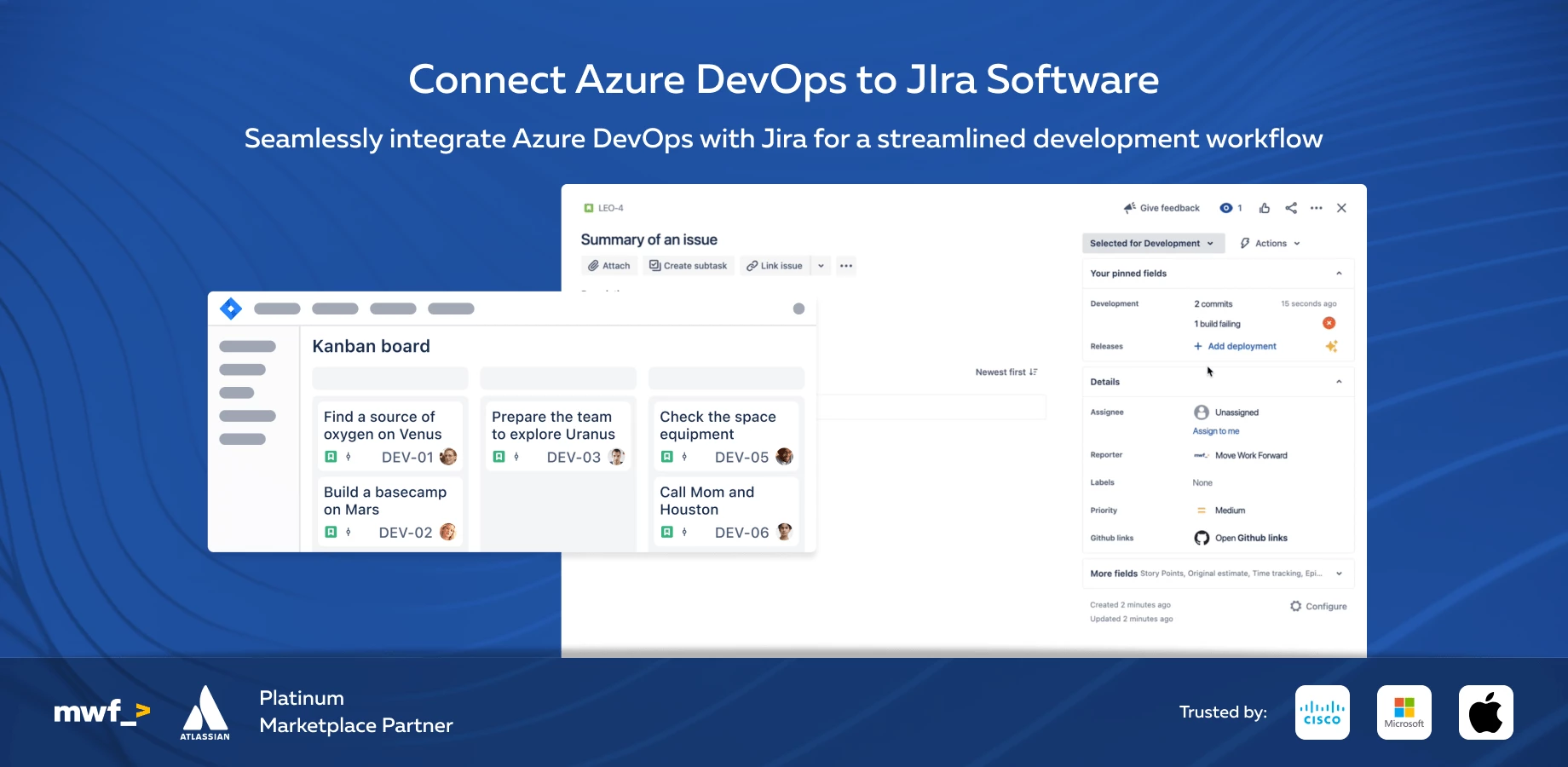 Microsoft Azure DevOps For Jira | Move Work Forward