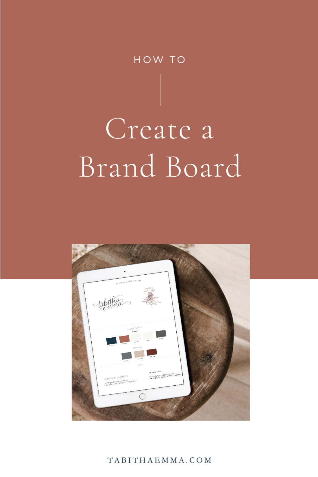 How to Create a Brand Board