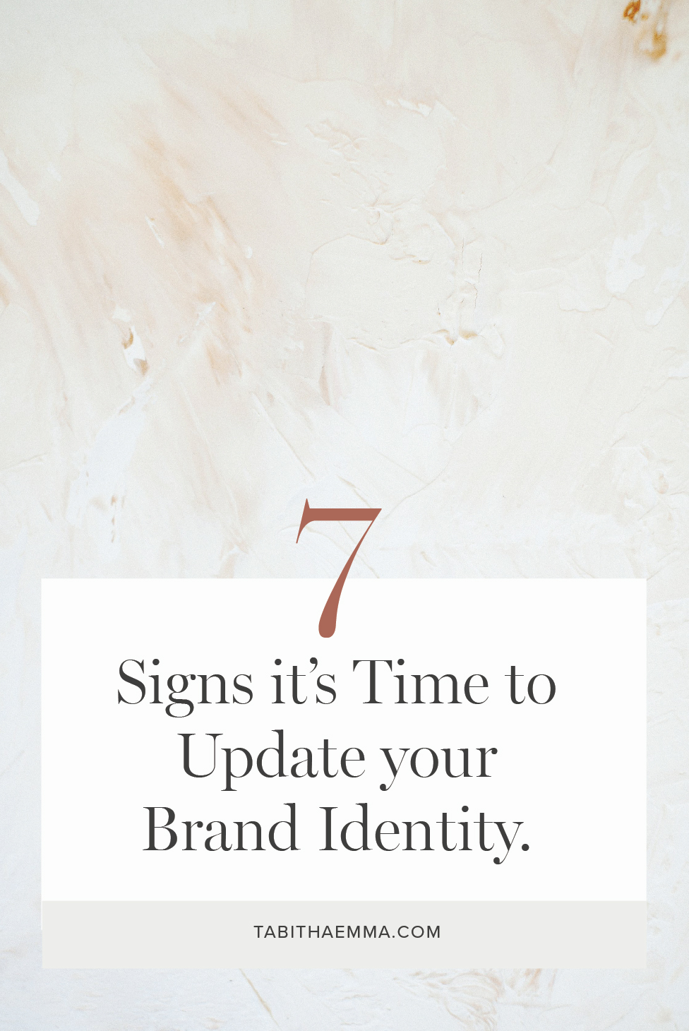 7 Signs it’s Time to Update your Brand Identity.