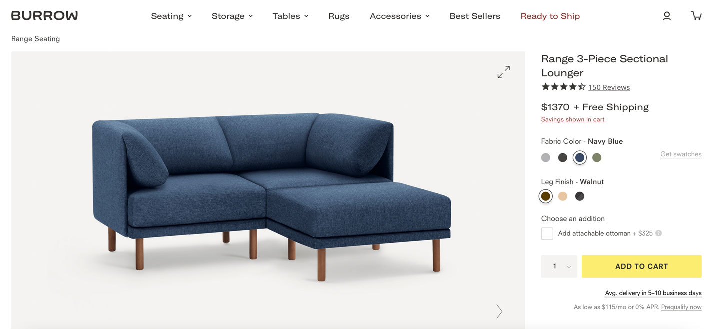 Burrow Range Review: A Versatile Modular Sofa Fit for Any Room of Your Home