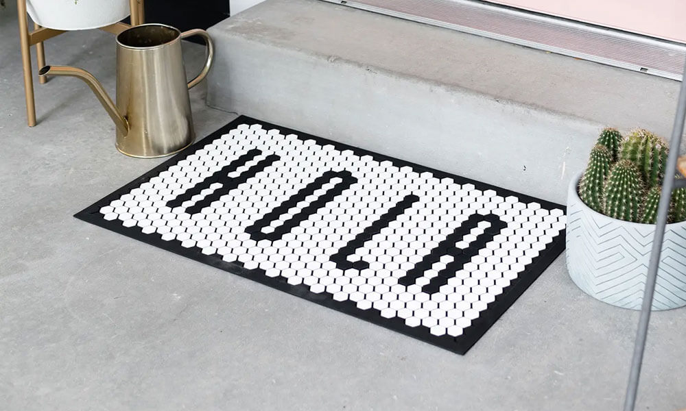 This Customizable Mat Adds Much-Needed Color and Creativity to Your Home