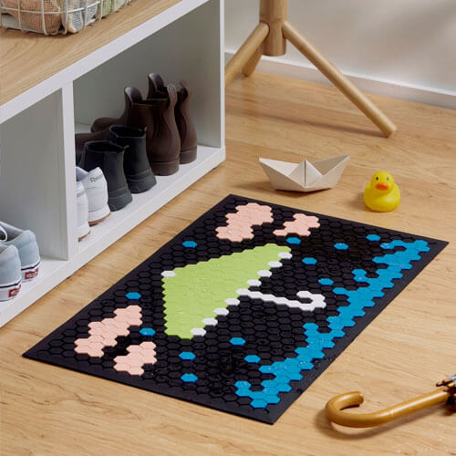 This Customizable Mat Adds Color and Creativity to Your Home