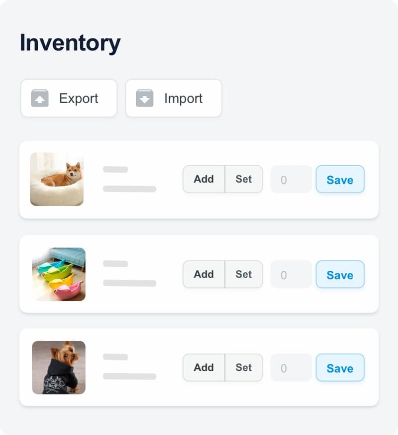 Store Management | Inventory Control