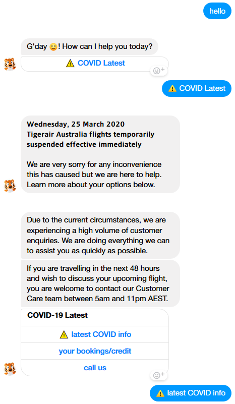 Covid 19 Chatbots Projects