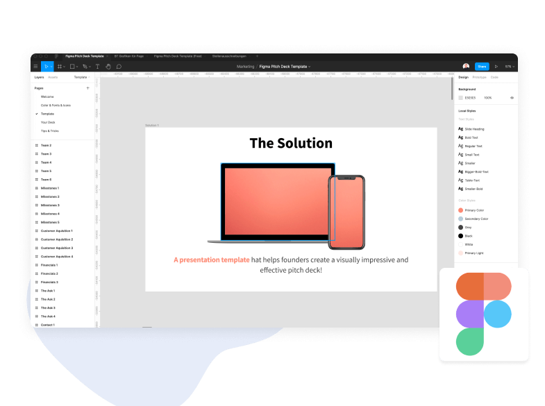 Figma Pitch Deck Template | by BaseTemplates