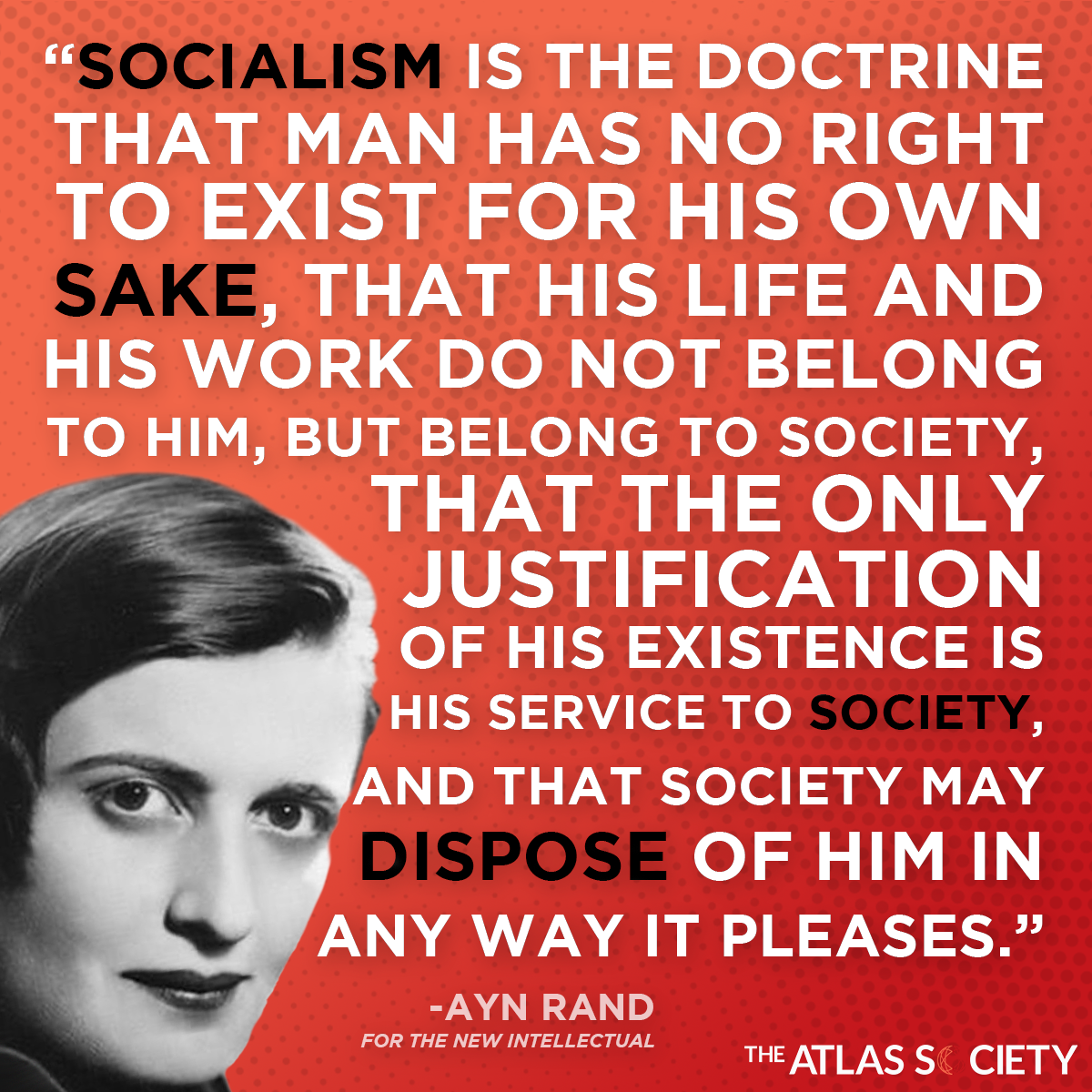 Socialism Course with The Atlas Society