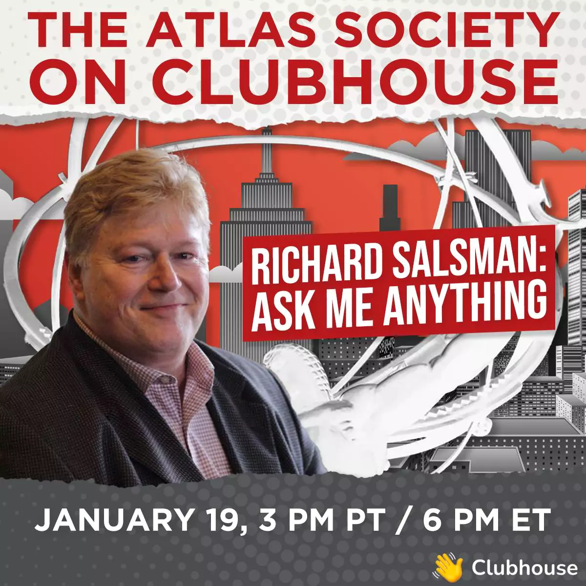 "Ask Me Anything" with Richard Salsman with The Atlas Society