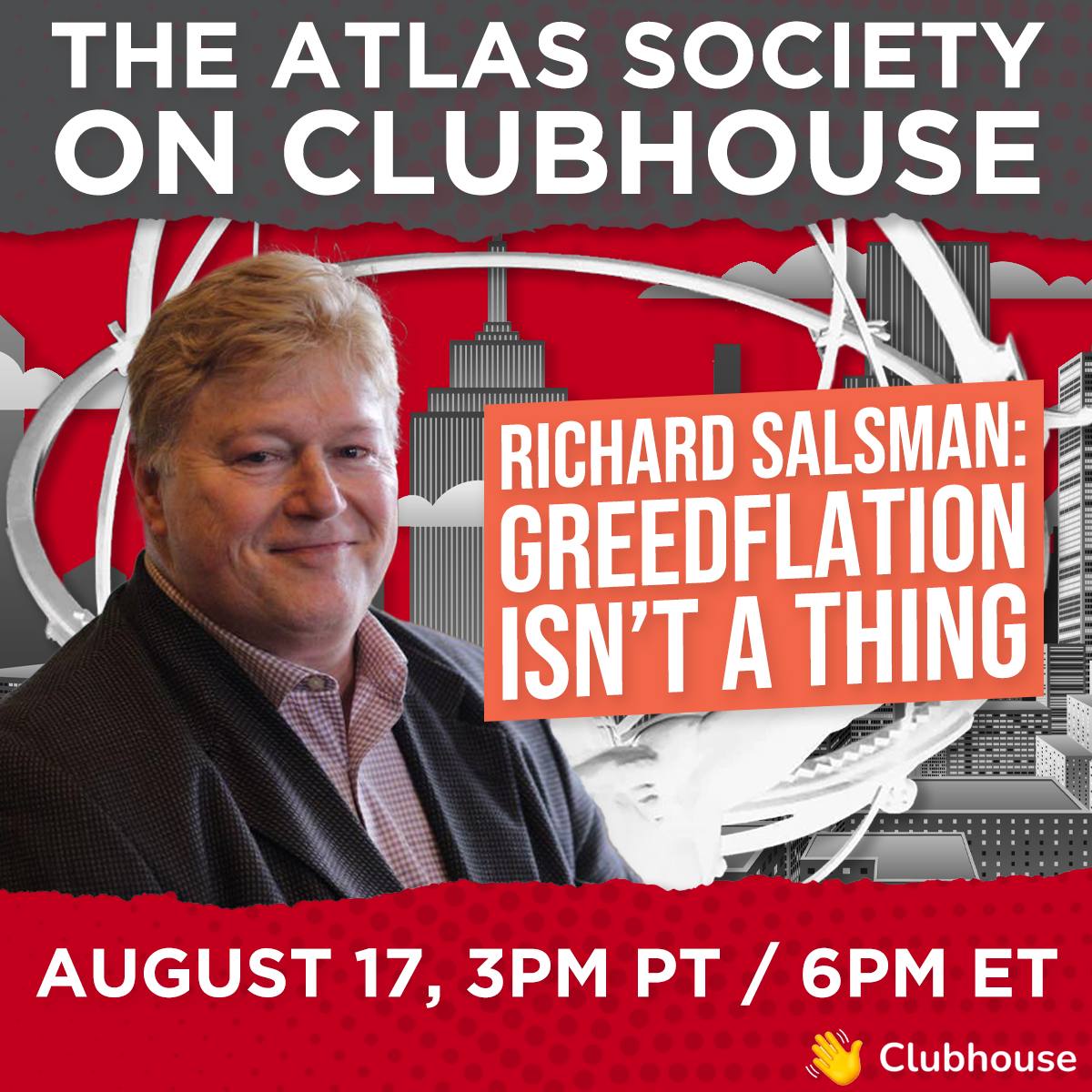 "Greedflation Isn't a Thing" with Richard Salsman with The Atlas Society
