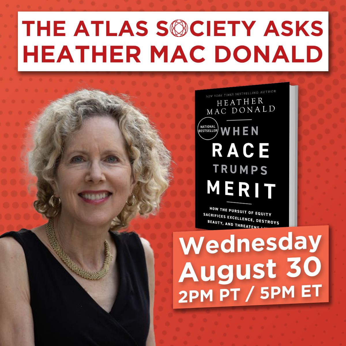 The Atlas Society Asks Heather Mac Donald with The Atlas Society