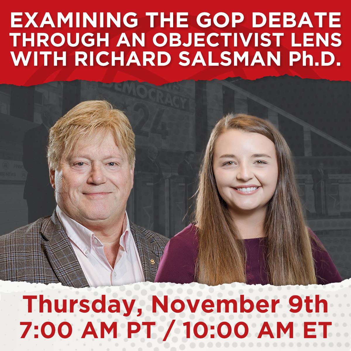 An Objectivist Perspective on the Third GOP Debate with Richard Salsman ...