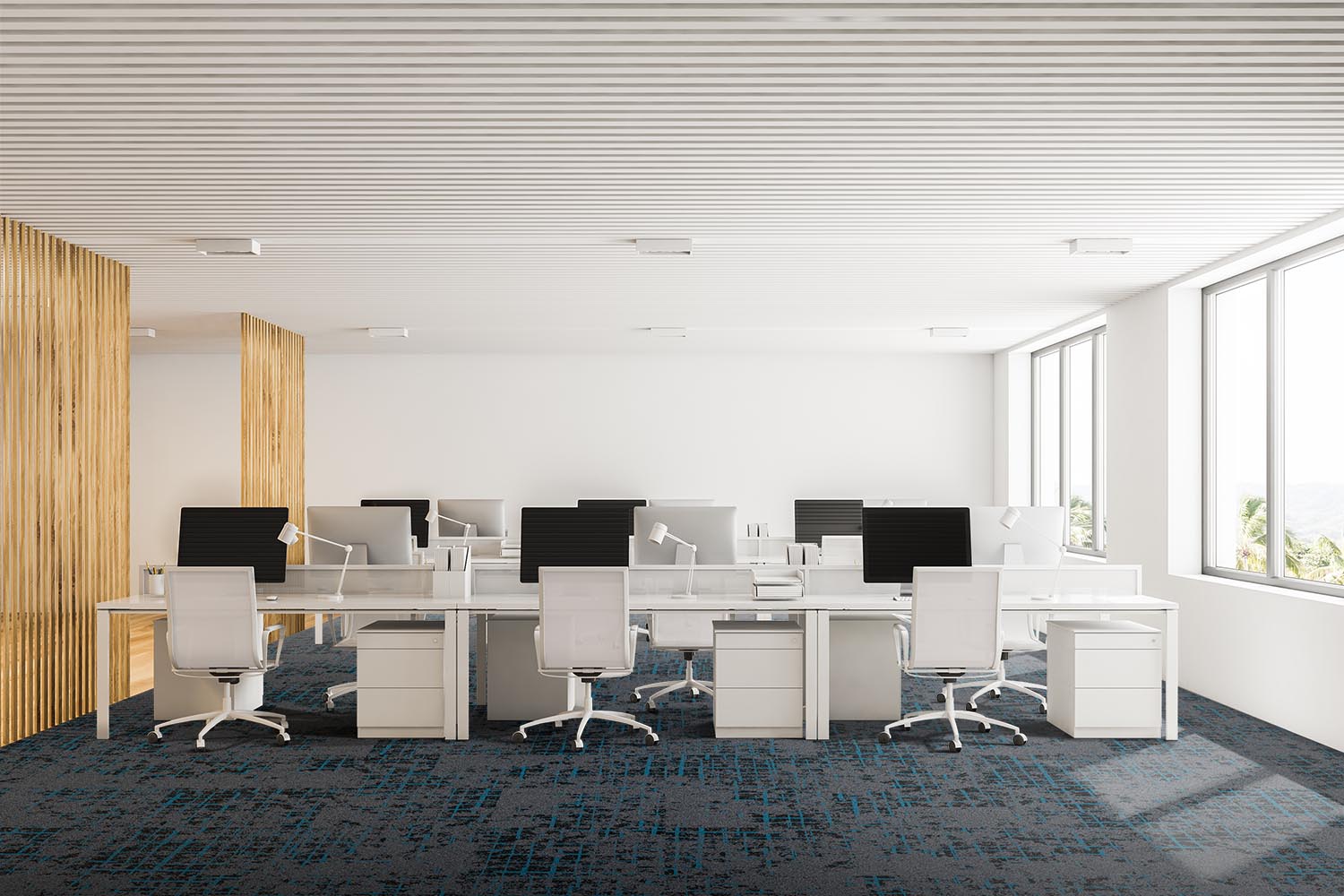 Grid Carpet — Carpet Tile - Belgotex