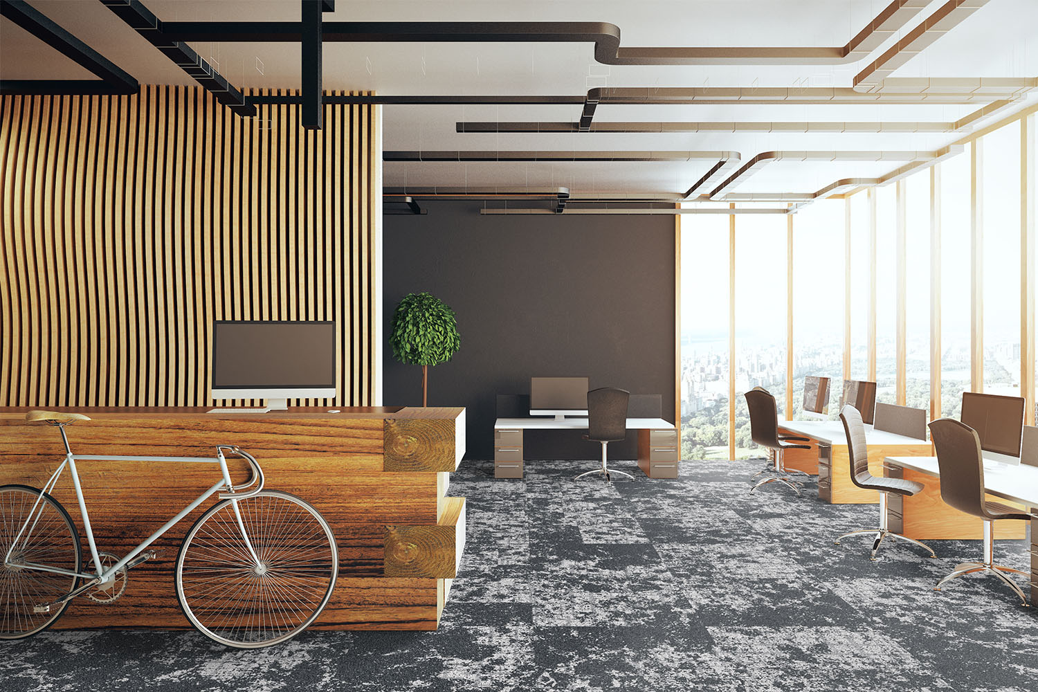 Grid Carpet — Carpet Tile - Belgotex