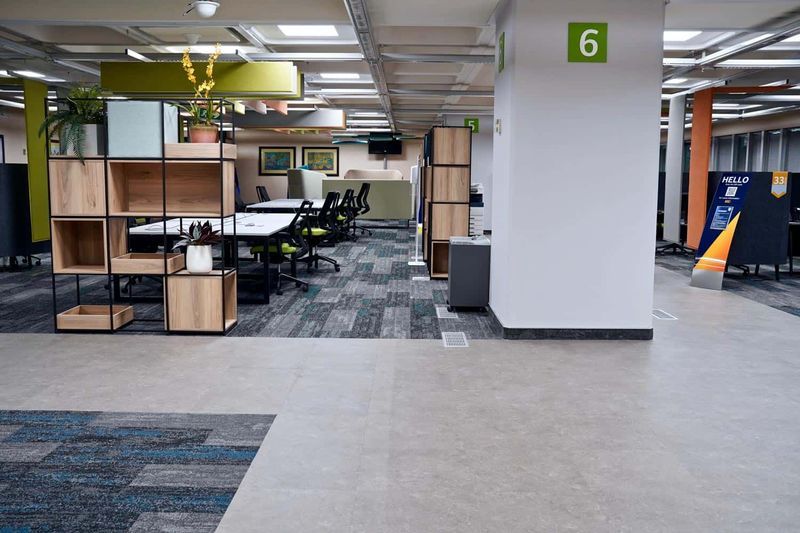 Flooring Project: Standard Bank, 5 Simmonds Street, Johannesburg with ...