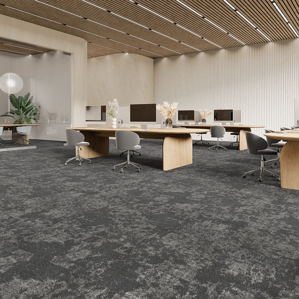 Belgotex Grid - Resilient and Recyclable Commercial Carpet Tile