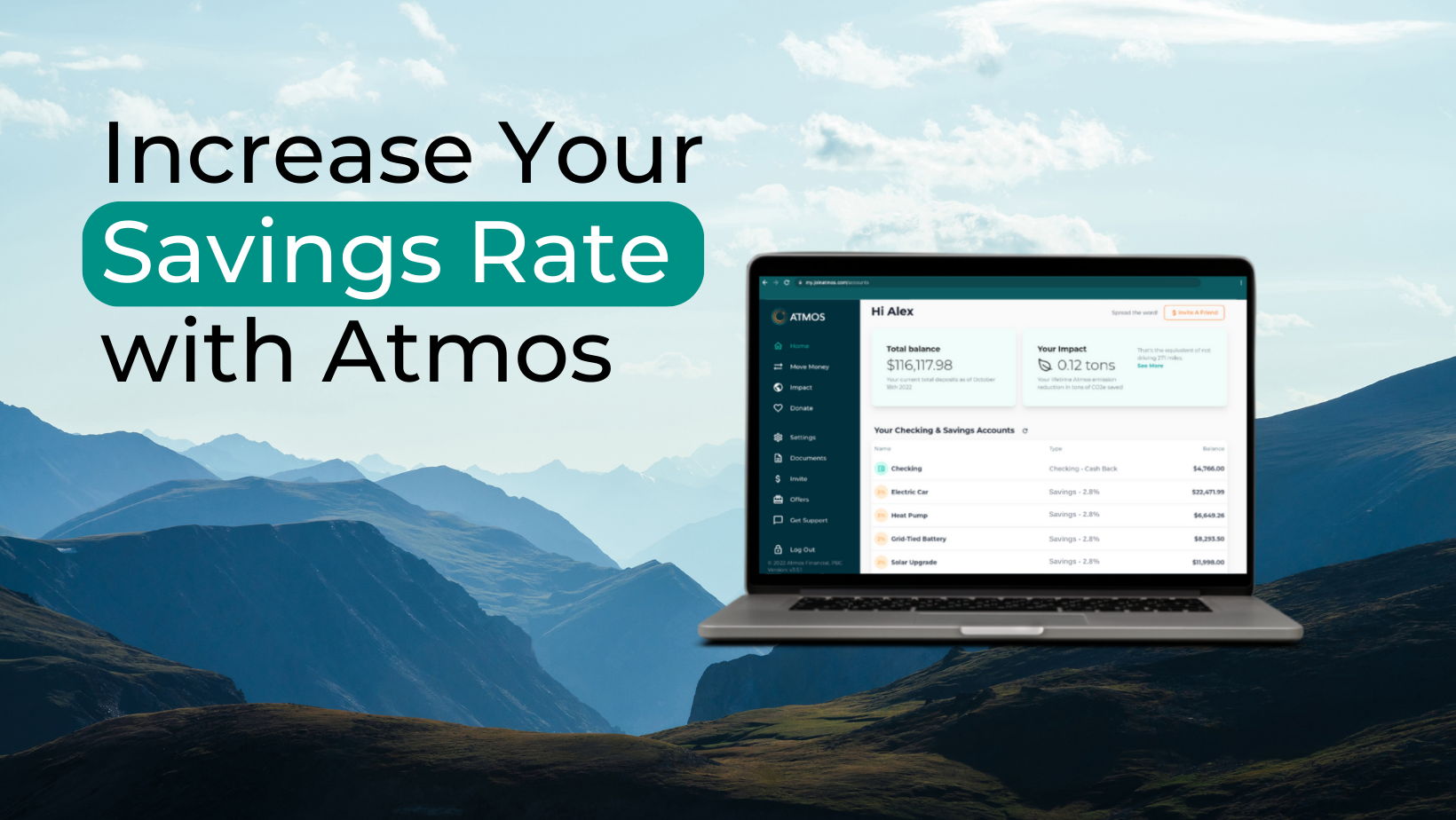 How to Supercharge Your Savings and Climate Impact with Atmos