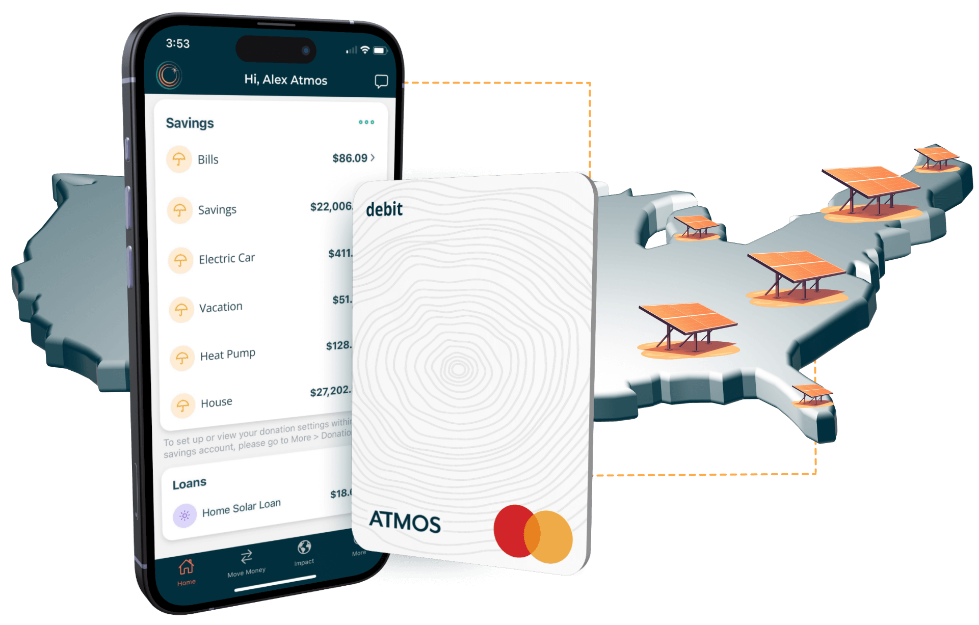 ATMOS Financial | Climate fintech offering checking, savings & solar ...