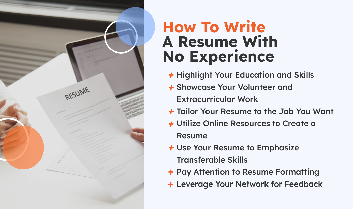 How To Write A Resume With No Experience | Domyessay Guide