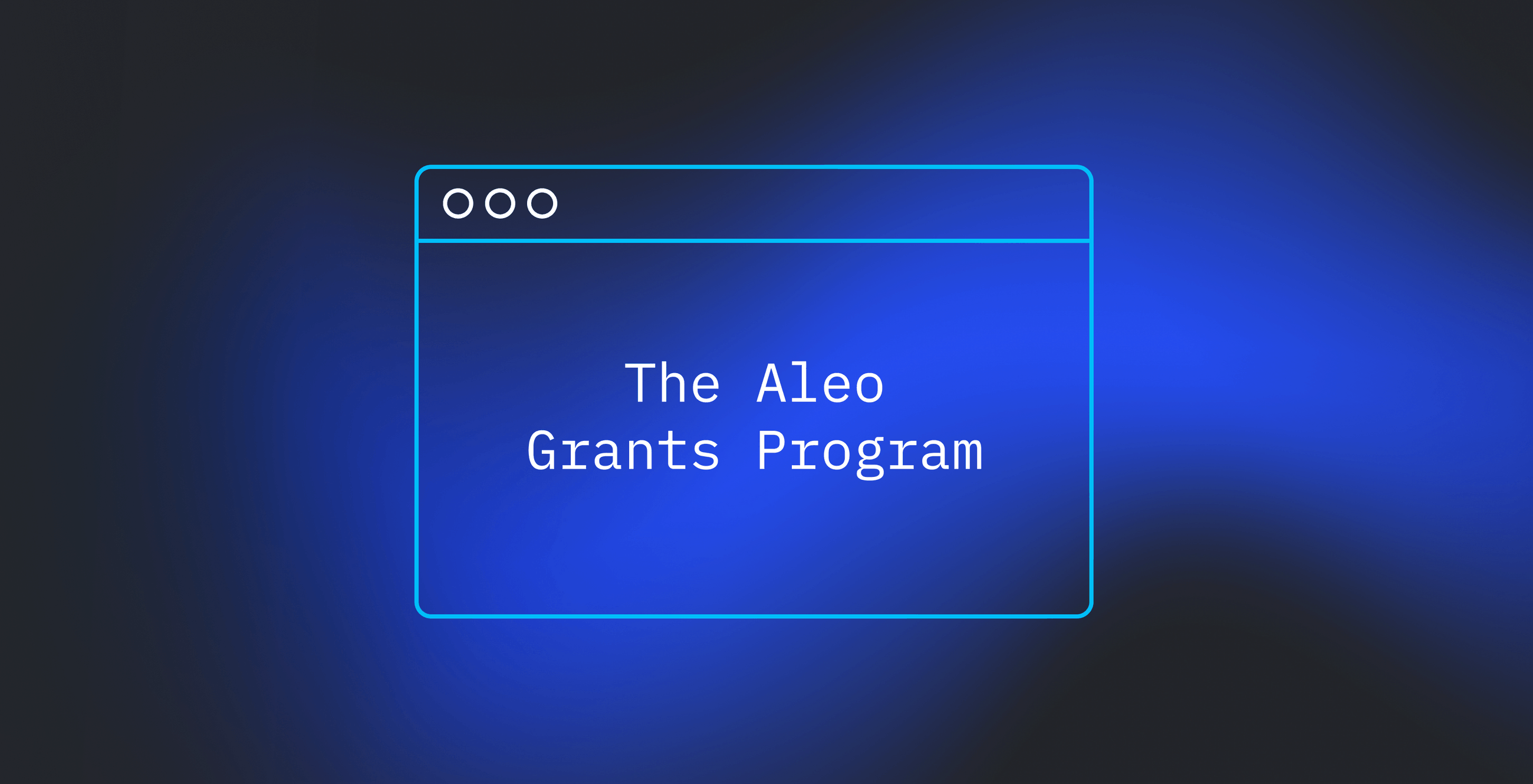 Aleo Blog | Where Applications Become Private.
