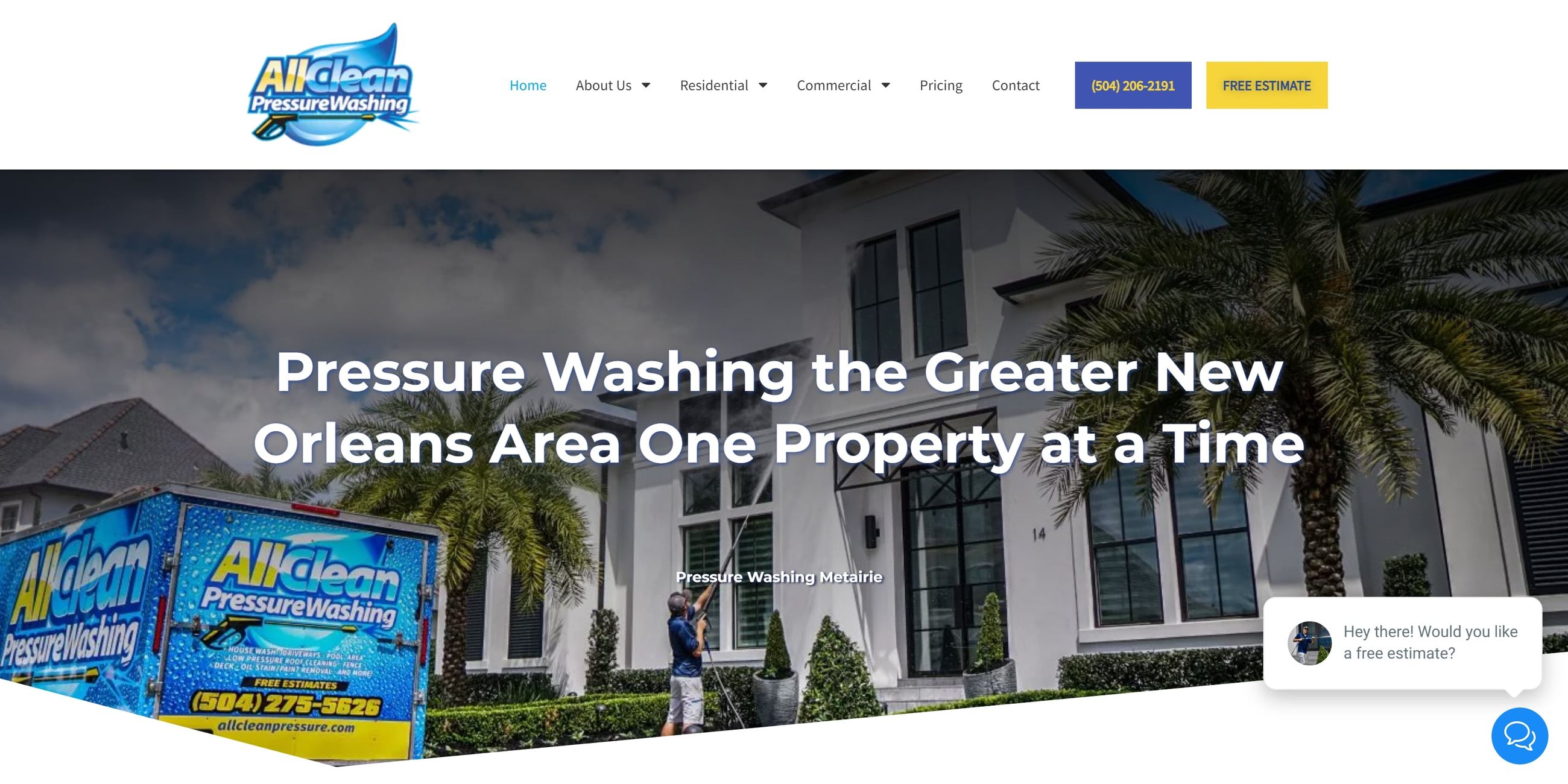 Great Pressure Washing Websites: Essential Features to Integrate ...