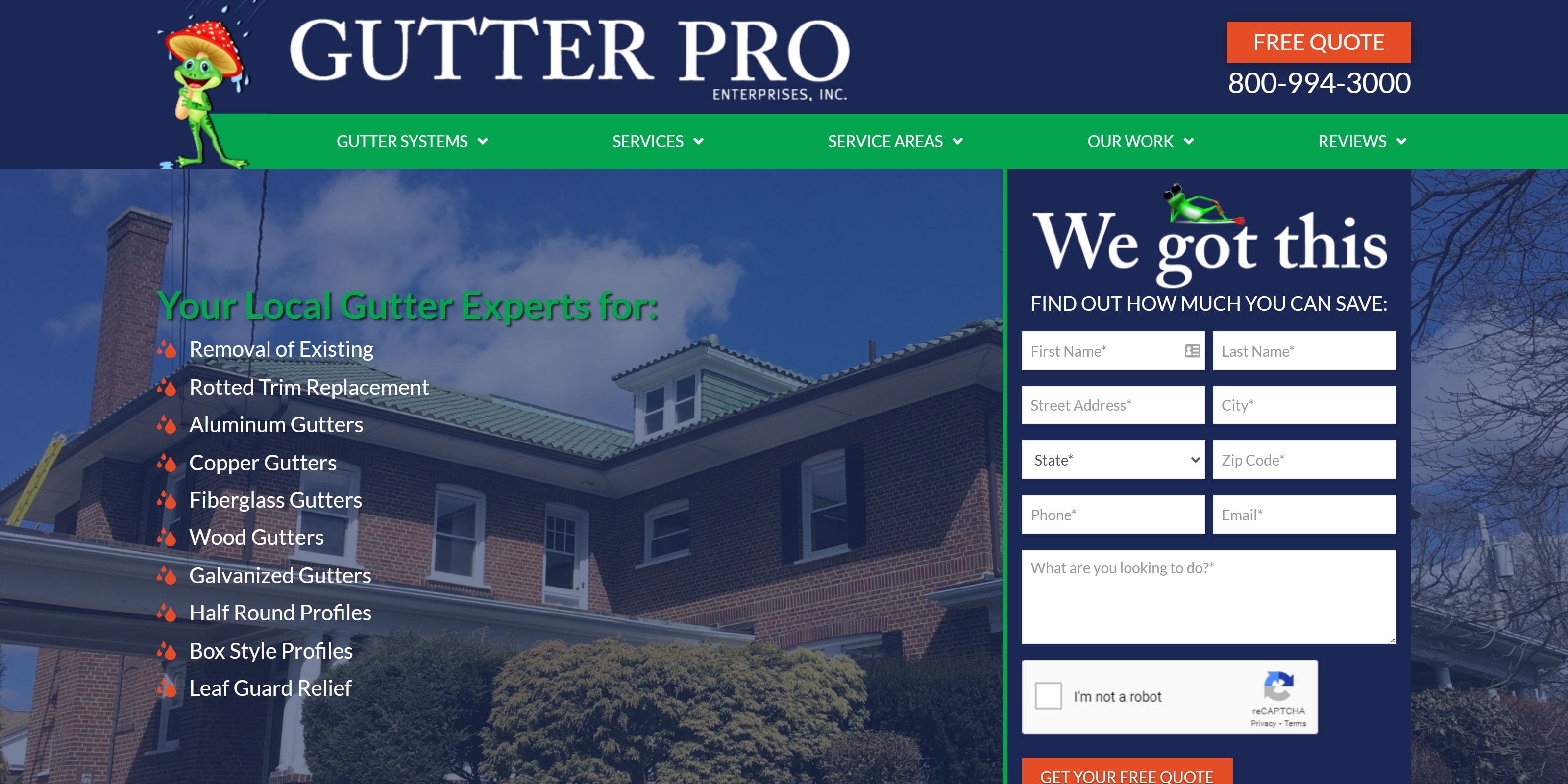 Great Gutters Websites: Essential Features to Integrate (+Examples)