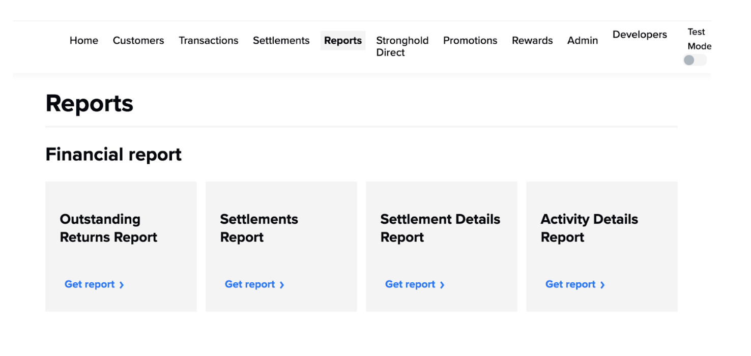 Support | Payment Reconciliation