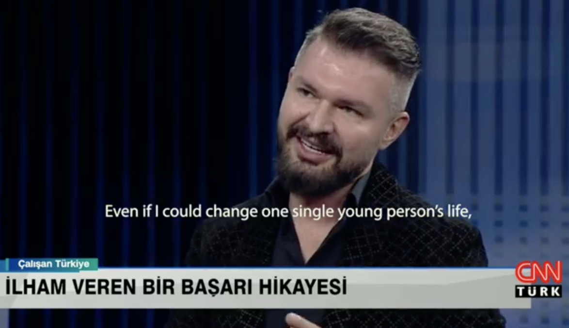 Entrepreneur Sam Cinkir on CNN Turkey - Este Medical Group