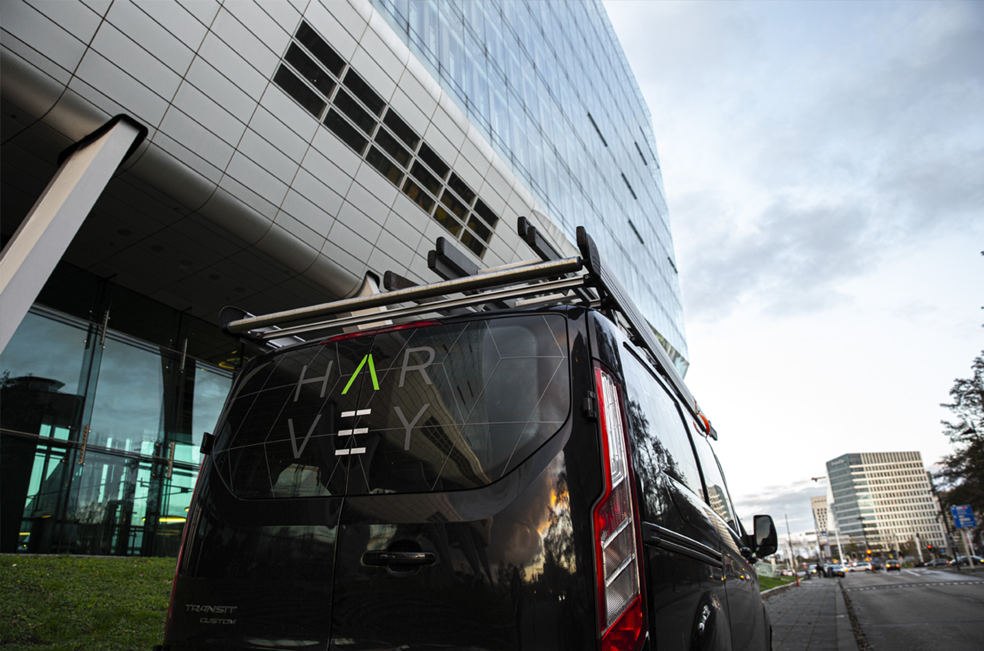 studioplay developed the identity for: harvey group