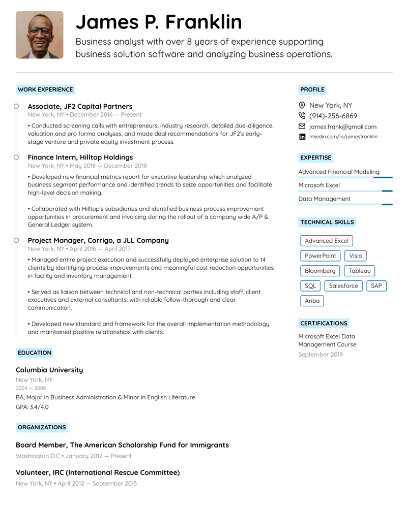 Best Resume Templates for 2021 (PDF & Downloadable)