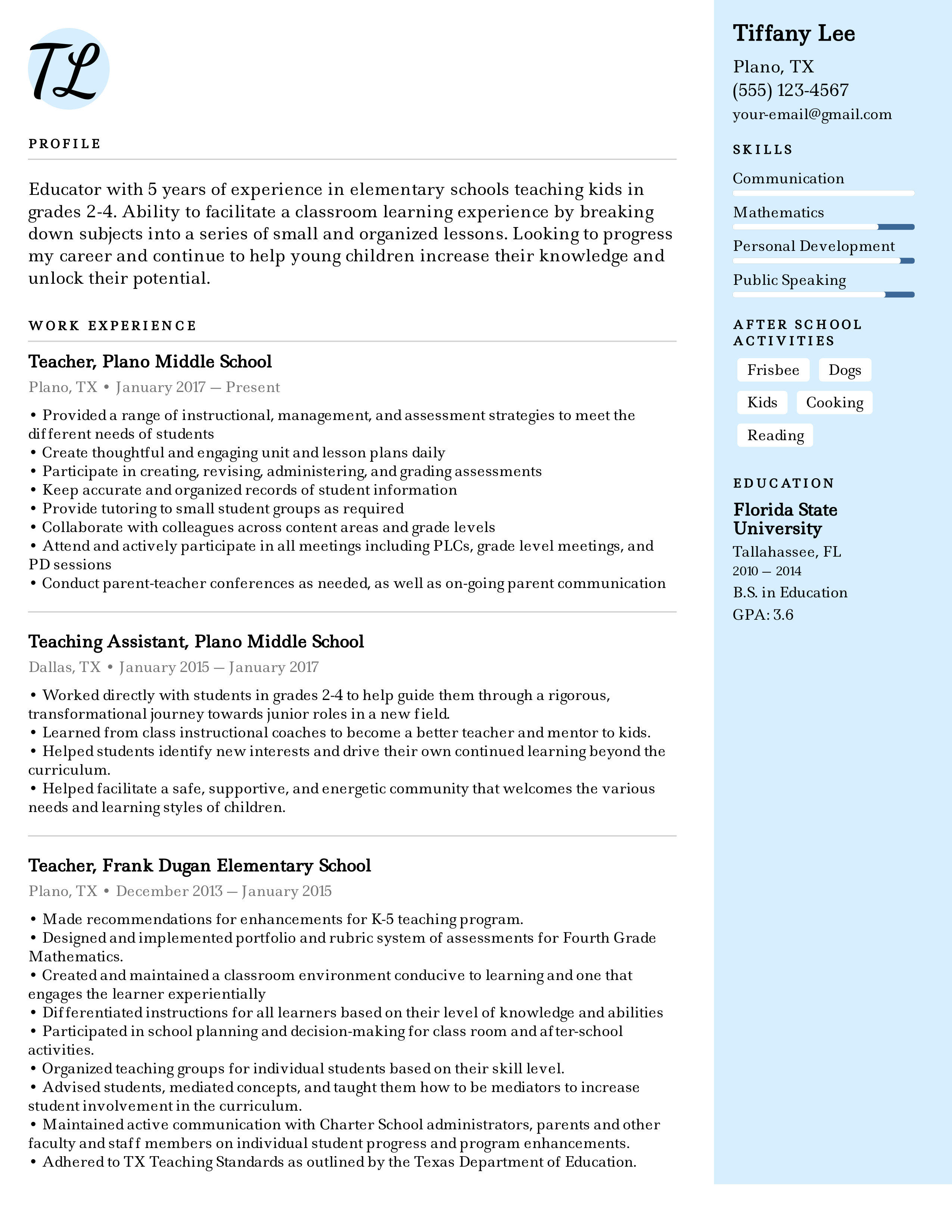 Elegant Resume Templates Formats For 2022 Easy Resume