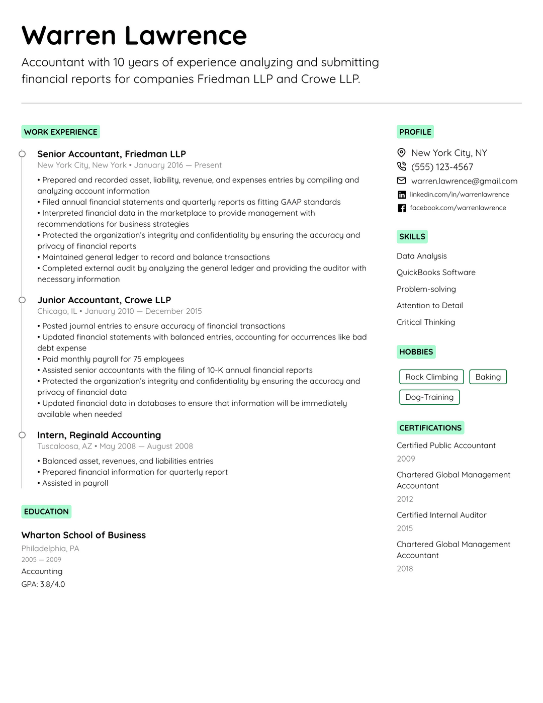 ATS-Friendly Resume Templates & Formats for 2022 | Easy Resume