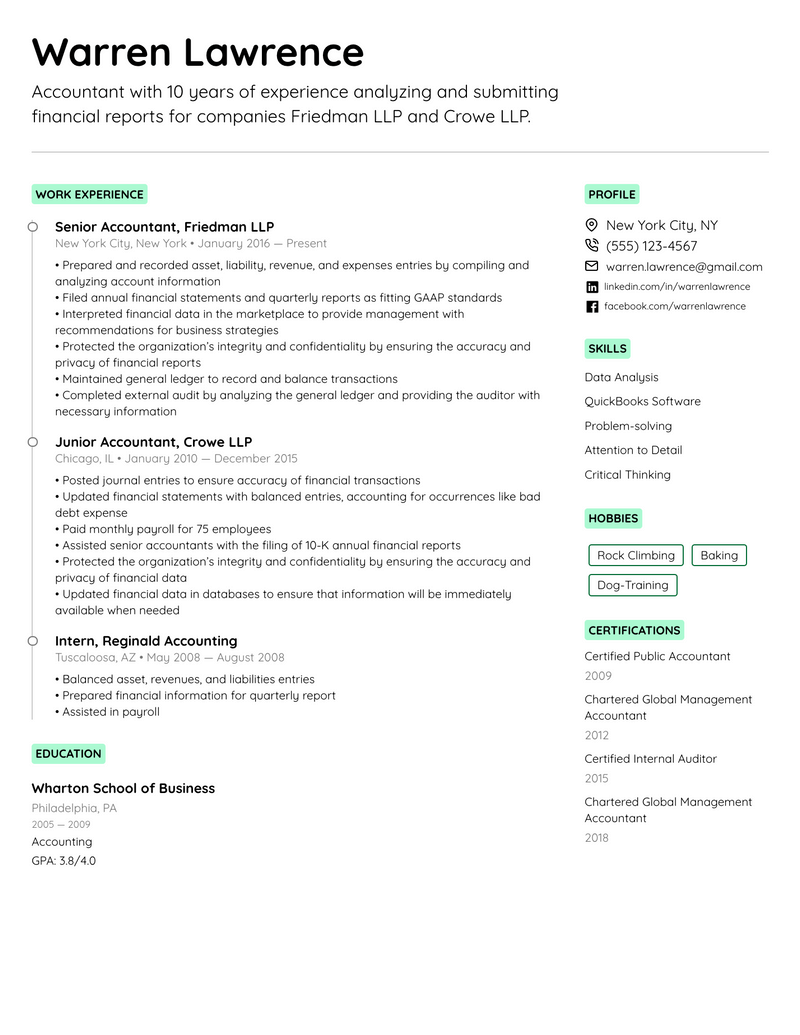 Printable Resume Templates & Formats for 2022 | Easy Resume
